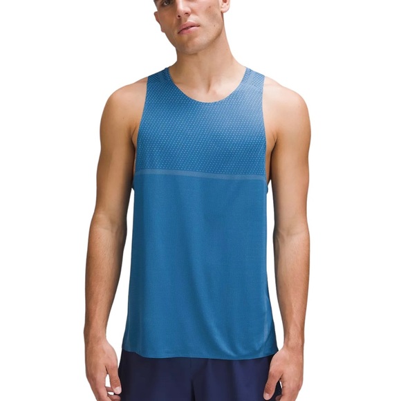 lululemon athletica | Shirts | Lululemon Fast And Free Singlet Breathe ...